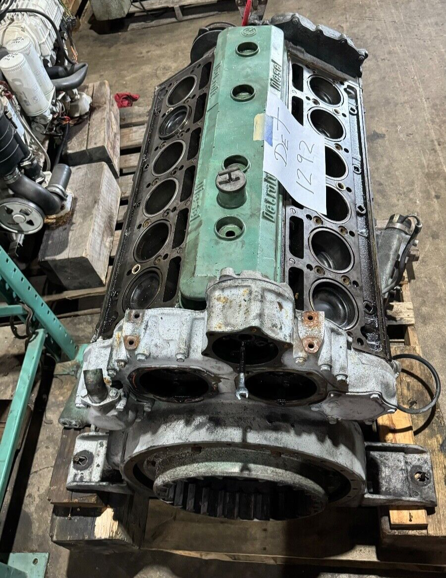 DETROIT 12V71 DIESEL MARINE ENGINE ( PLEASE SEE DESCRIPTION FOR OPTION